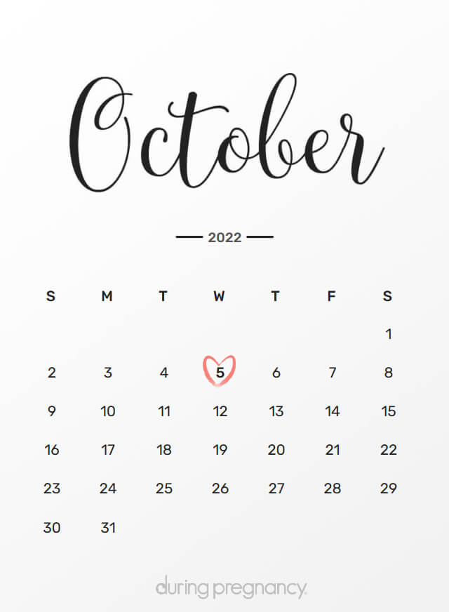Your Due Date October 5 2022 During Pregnancy your-due-date-october-5-2022-during-pregnancy