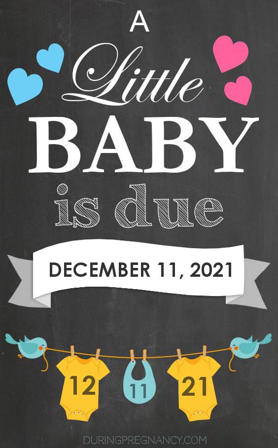 Your Due Date: December 11, 2021